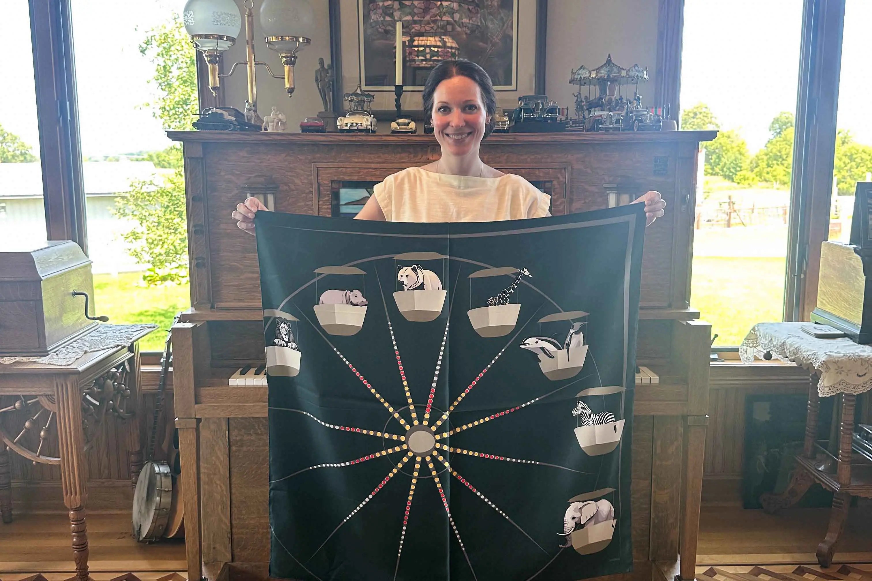 Silk Scarf Story: Enchanting Spectacle – Stellina The Label